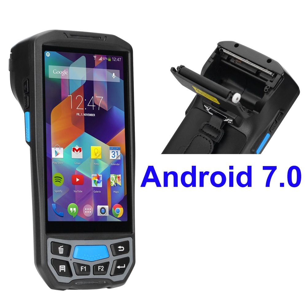 PDA Android 7.0 Pos Terminal With Printer Touch Screen - Bizsion PDA Android 7.0 Pos Terminal With Printer Touch Screen - Bizsion